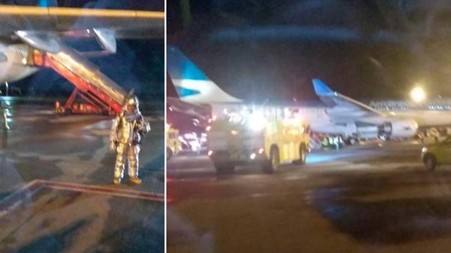Por Una Falla Técnica Un Avión De Aerolíneas Aterrizó De Emergencia En