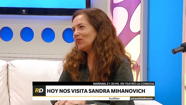 Sandra Mihanovich anticipó su presentación en Rosario Directo - Telefe ... Sandra Mihanovich anticipó su presentación en Rosario Directo - Telefe ...