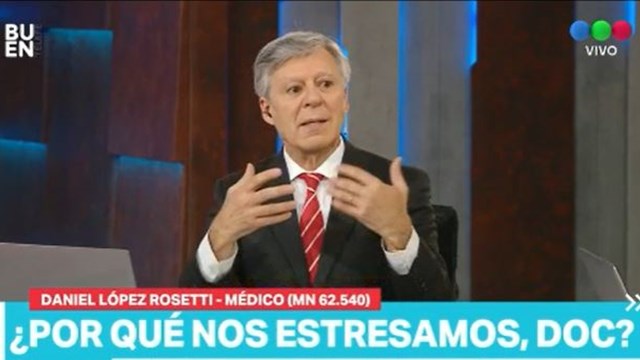 Cuando No Aguantás Más El Dr López Rosetti Explica Por Qué Nos